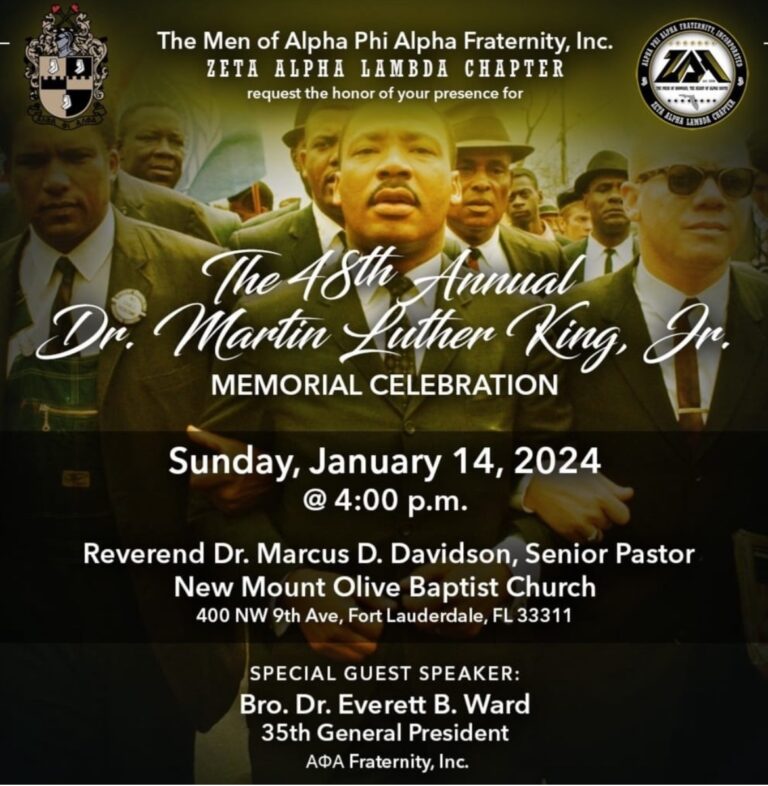 48th Annual Dr. Martin Luther King, Jr. Memorial Celebration - Good ...